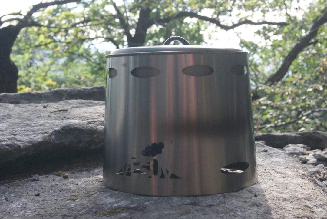 Vesuv Outdoor Titanium Windshields for Toaks – Valley and Peak