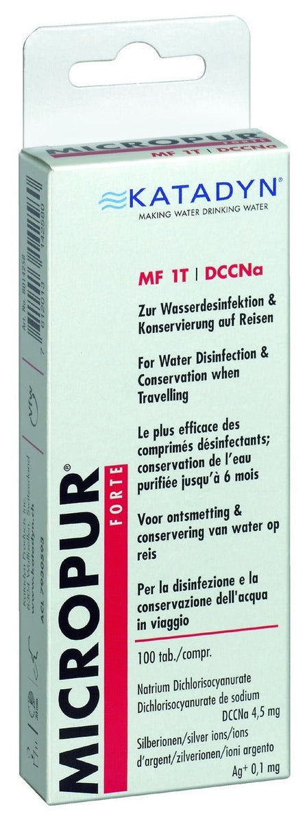Drinking Water Katadyn MicroPur Purification Tablets - 30 Pack Katadyn ...